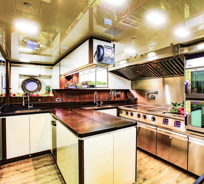 Galley Image Gallery – Luxury Yacht Browser | by CHARTERWORLD ...